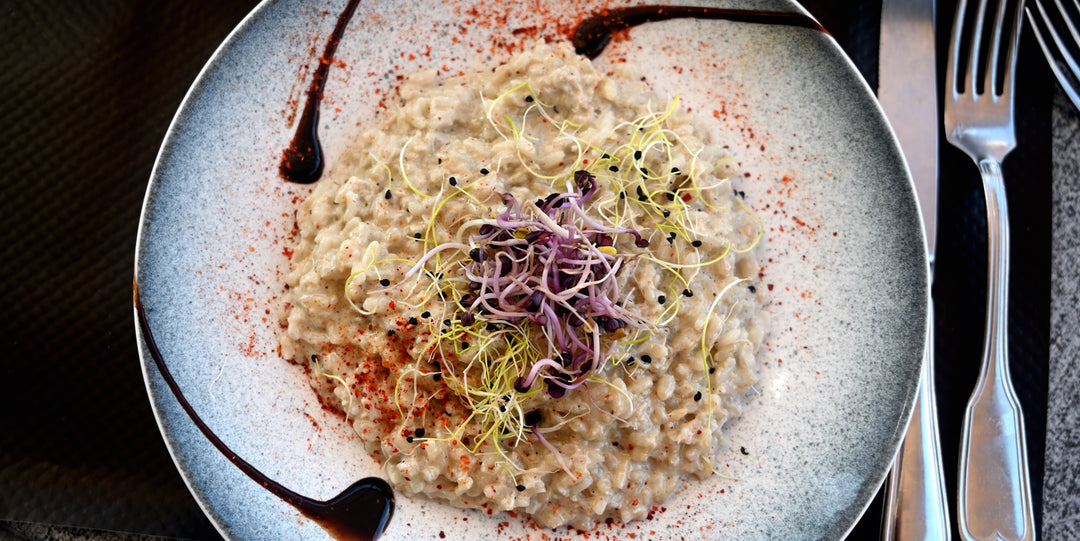 A Balance of Flavors: Sencha and Red Radish Sprout Risotto – Tea ...