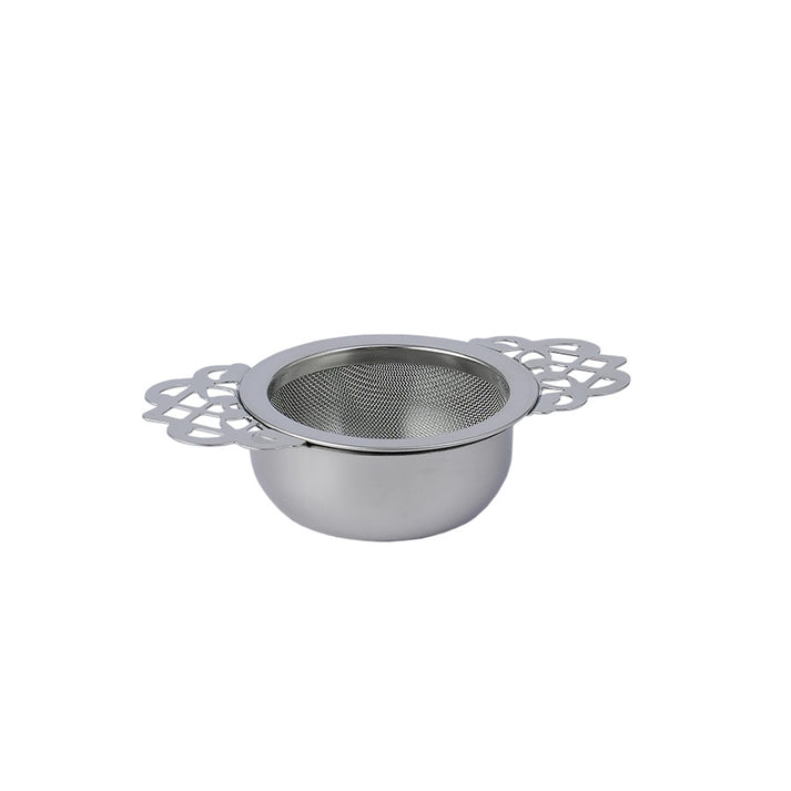 Strainer With Drip Bowl | Buy Tea Gift Box – Tea Culture of the World